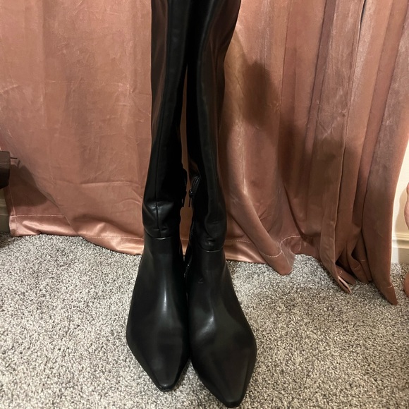 Target | Shoes | Target Black Boots With Kitten Heel | Poshmark
